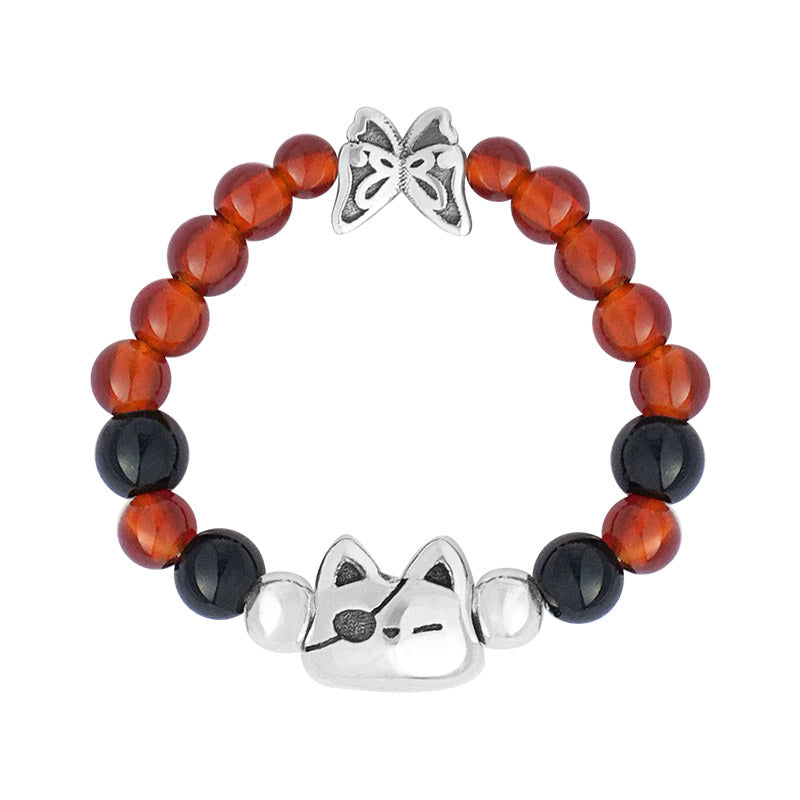 Heaven Officials Blessing 925 Silver Ring, Transfer Beads Tian Guan Ci ...